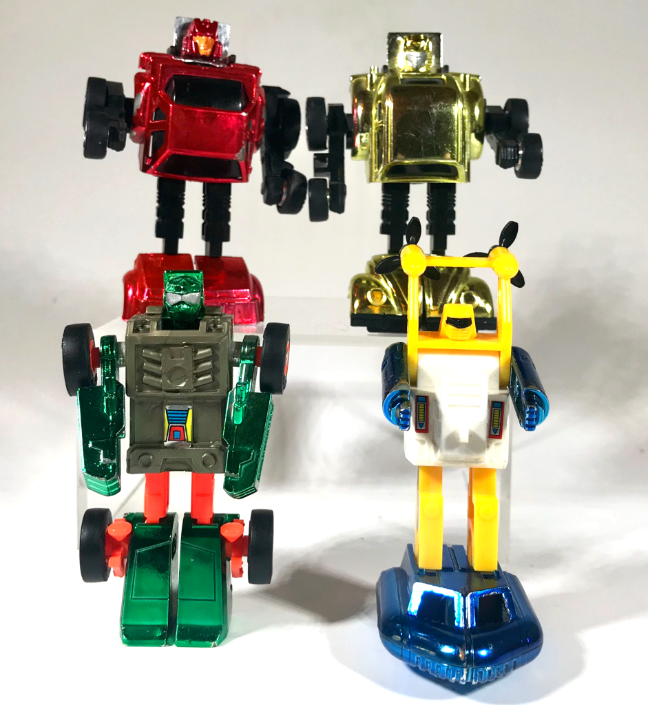 1993 Transformers Generation 2 Minibots Review – The Dragon Fortress