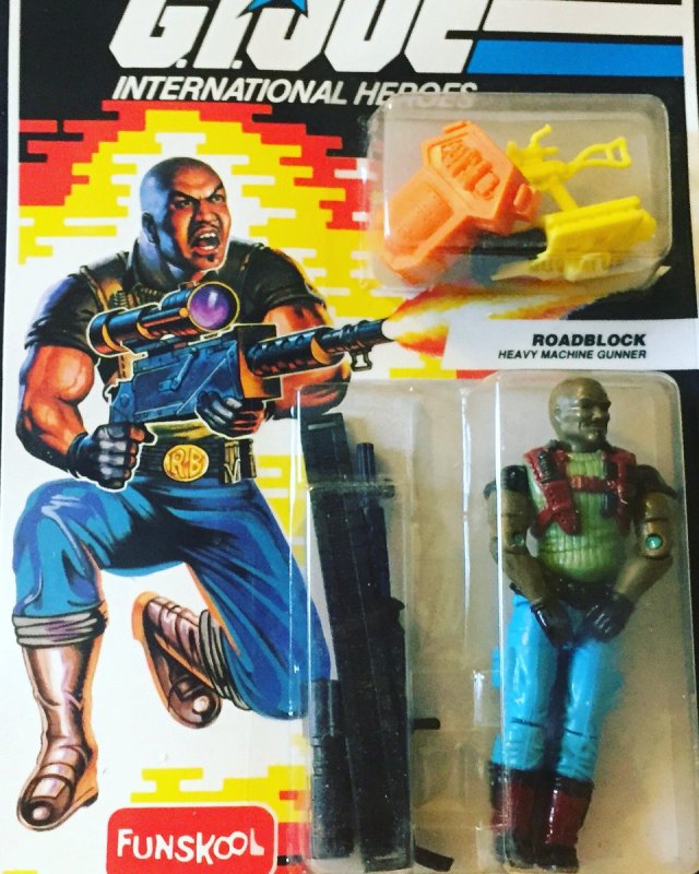 Russian Funskool GI Joe Roadblock – The Dragon Fortress