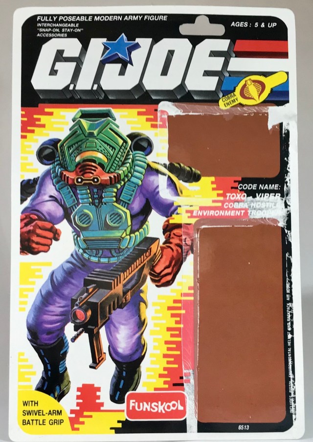 Russian Funskool GI Joe Toxo-Viper – The Dragon Fortress
