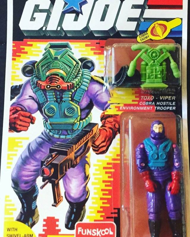 Russian Funskool GI Joe Toxo-Viper – The Dragon Fortress