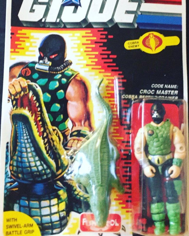 Russian Funskool GI Joe Croc Master – The Dragon Fortress