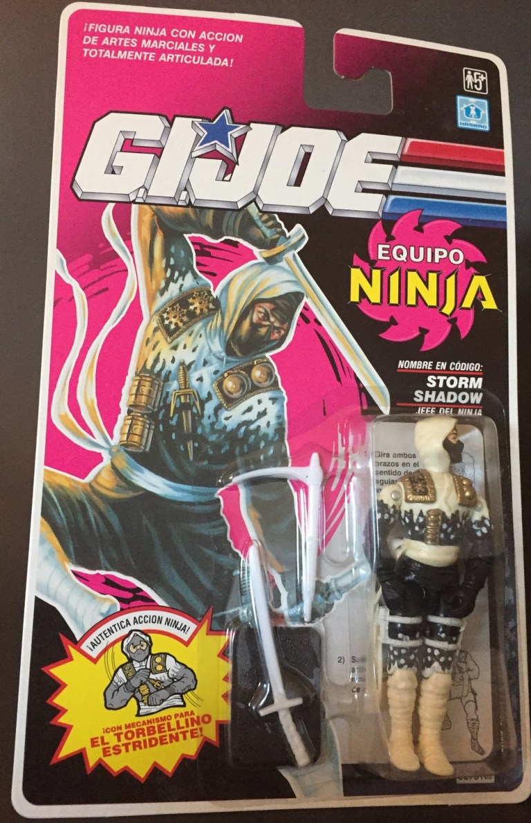 1992 GI Joe Ninja Force Storm Shadow Review – The Dragon Fortress