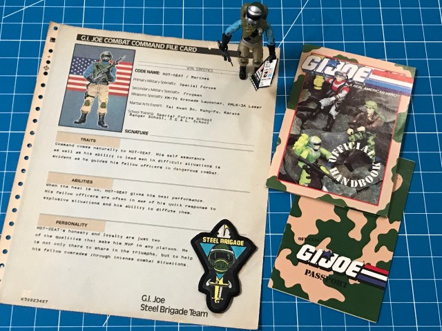 1987 (or 88?) GI Joe Steel Brigade Review – The Dragon Fortress