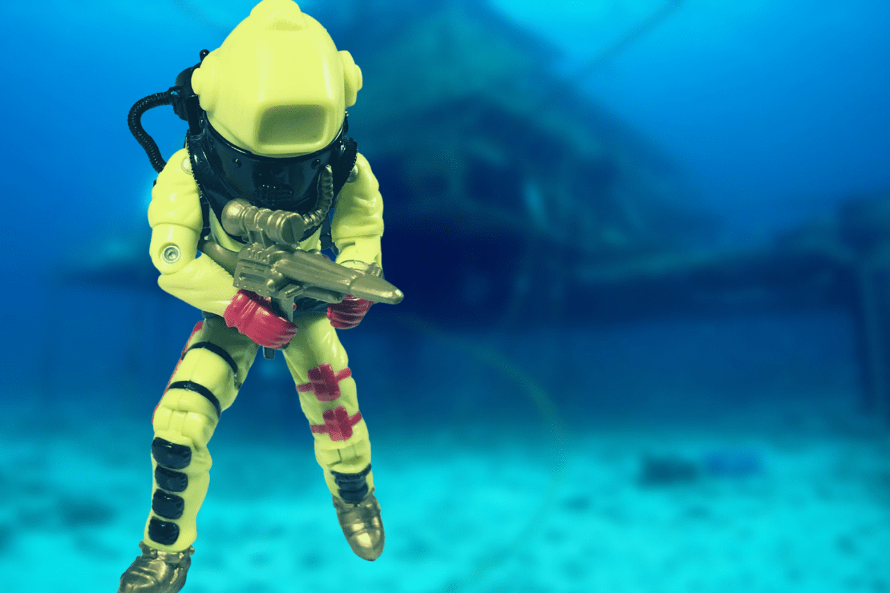 1993 GI Joe Deep Six (Mail Away) Review – The Dragon Fortress