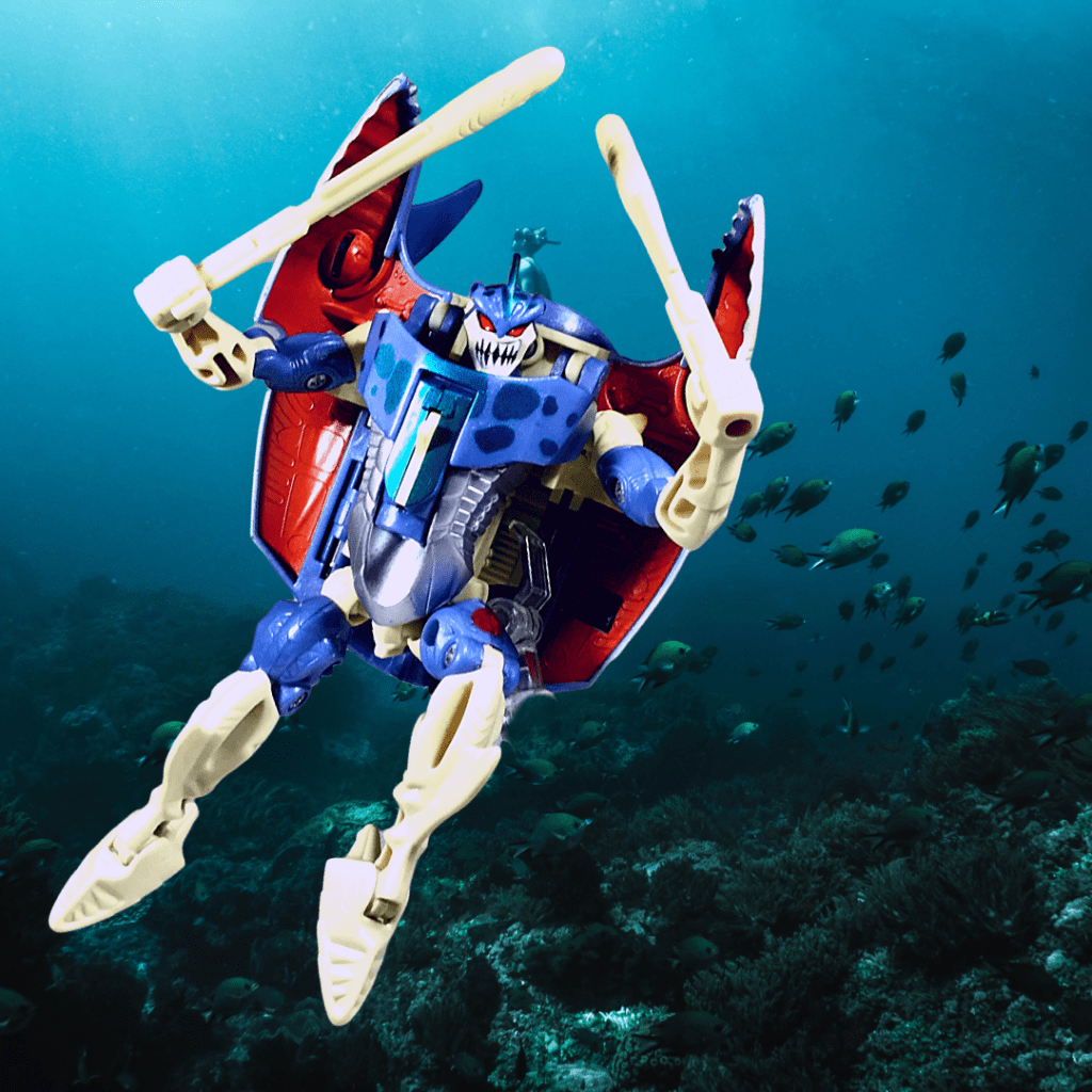 1997 Transformers Beast Wars Cybershark Review – The Dragon Fortress