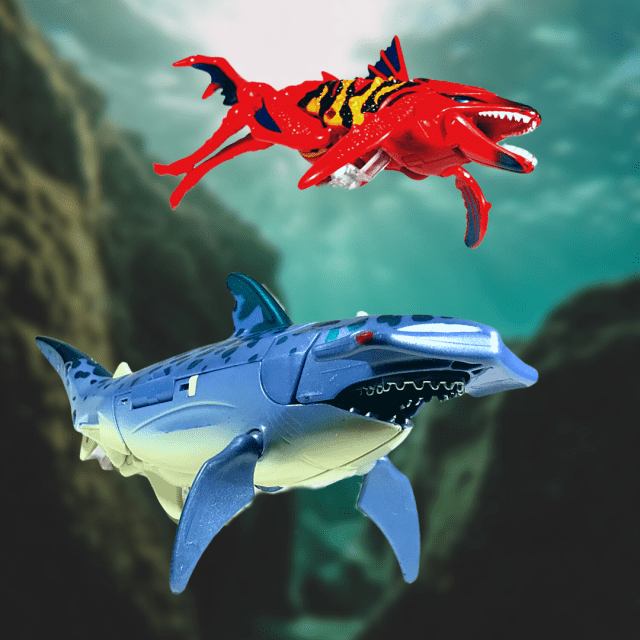 1997 Transformers Beast Wars Cybershark Review – The Dragon Fortress