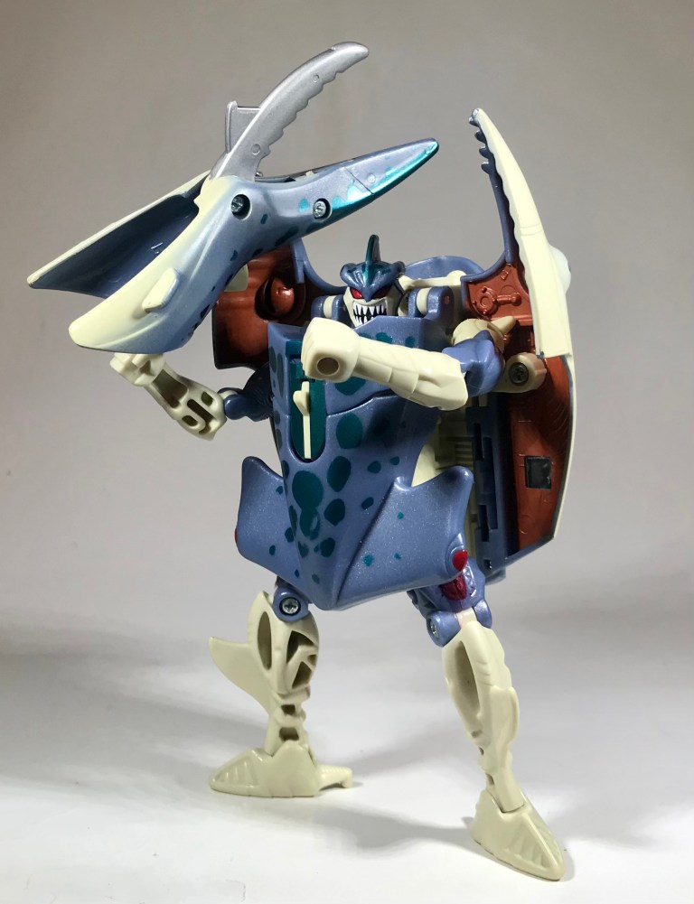 1997 Transformers Beast Wars Cybershark Review – The Dragon Fortress