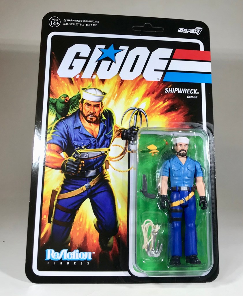 2022 Super7 GI Joe ReAction Snake Eyes, Shipwreck, Cover Girl, BATs ...