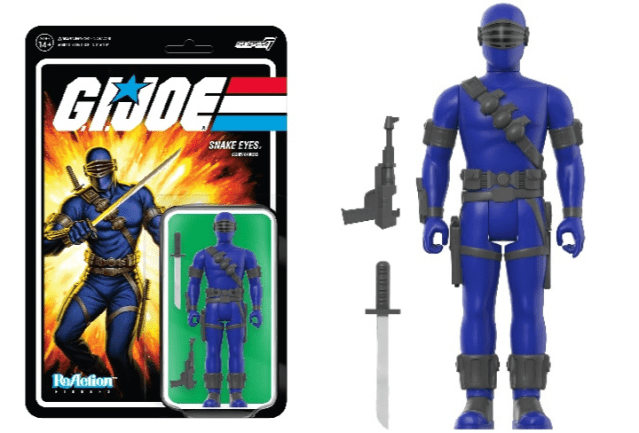 2022 Super7 GI Joe ReAction Snake Eyes, Shipwreck, Cover Girl, BATs ...
