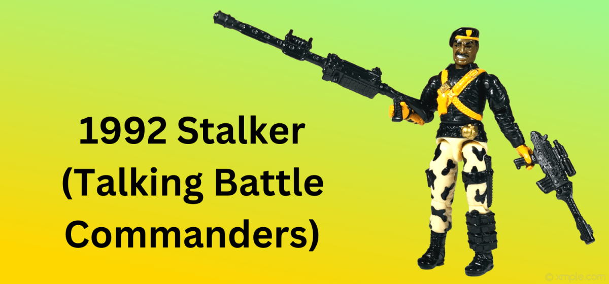 1992 GI Joe Stalker (Talking Battle Commanders) Review – The Dragon ...