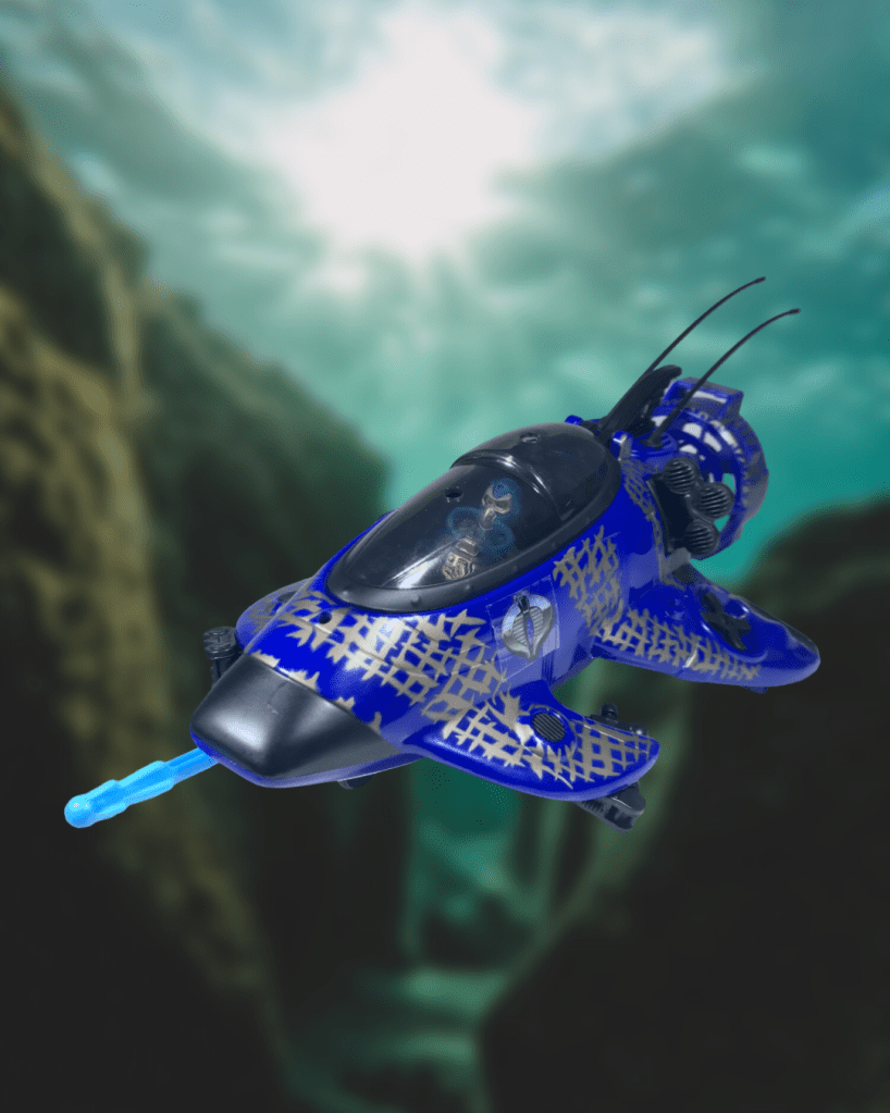 2002 GI Joe Cobra Mantis Sub Review – The Dragon Fortress