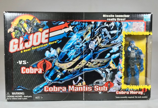2002 GI Joe Cobra Mantis Sub Review – The Dragon Fortress