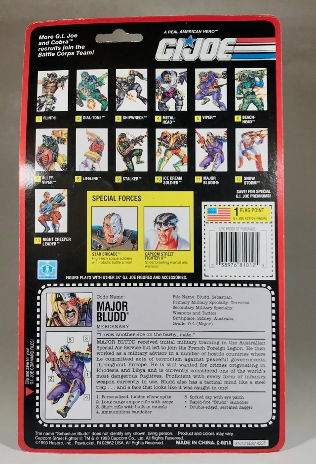 1994 GI Joe Major Bludd (Battle Corps) Review – The Dragon Fortress