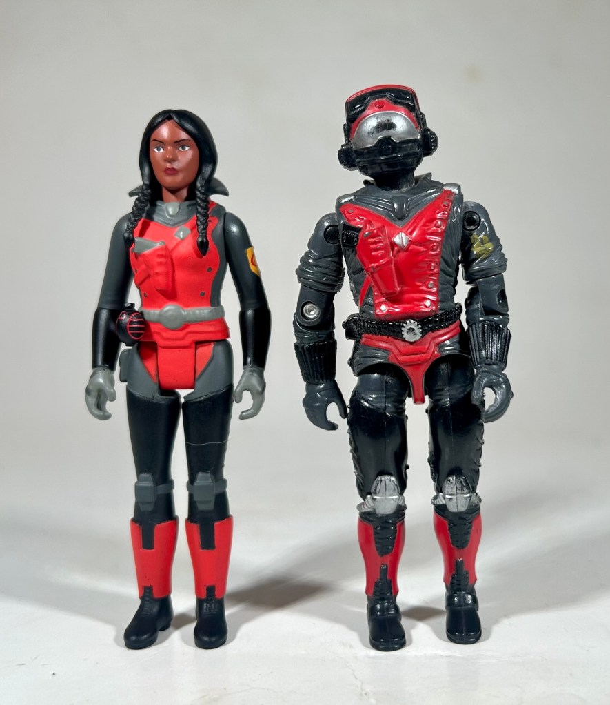 Super7 ReAction Figure GI Joe Raven, Red Laser, and Combat Engineer ...