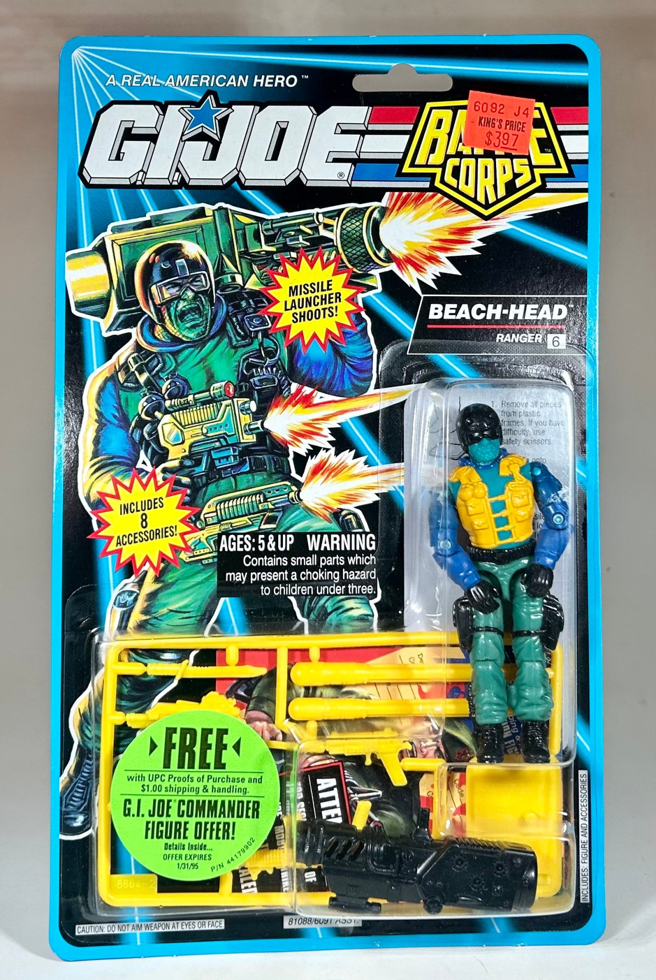 1994 GI Joe Beach-Head Review – The Dragon Fortress