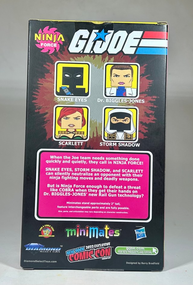 2022 GI Joe Ninja Force Minimates (NYCC Exclusive) Review – The Dragon ...