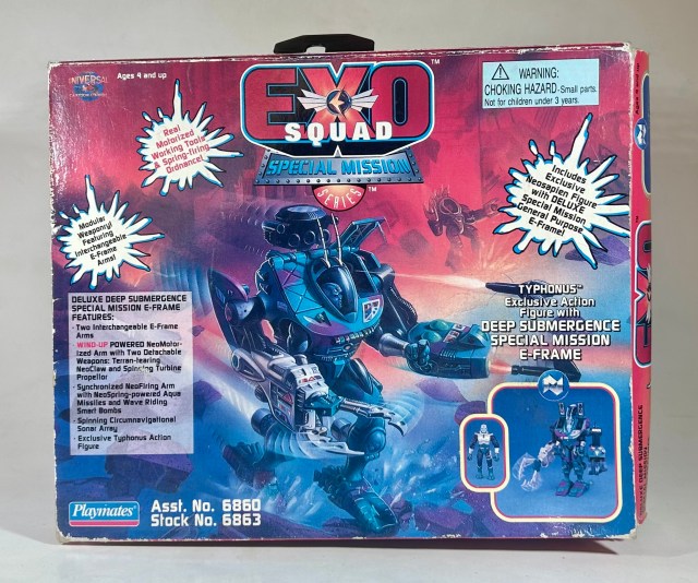 1995 Exosquad Typhonus w/ Deep Submergence E-Frame (Special Mission ...